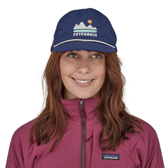 Patagonia | Accessories | Patagonia Snowfarer Cap Blue Men Hat Original ...